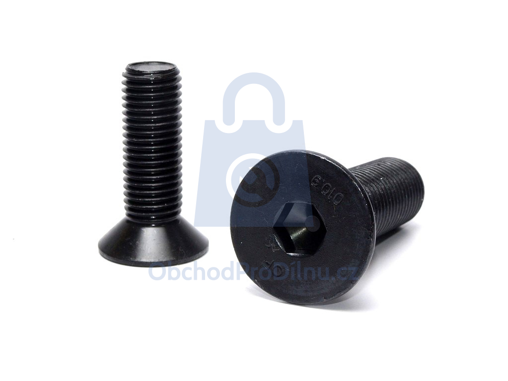 Imbusové šrouby se zapuštěnou hlavou, DIN 7991, různé rozměry bez povrchové úpravy | Ferospoj