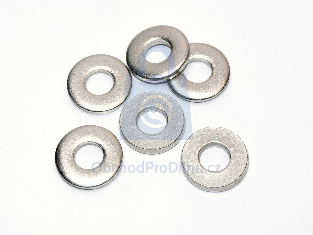 Nerezová kruhová podložka, DIN 7349, A2, prodej nerezového spojováku ...