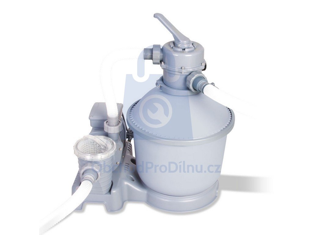 Písková filtrace, filtrace pro velké bazény, výkonná písková filtrace.