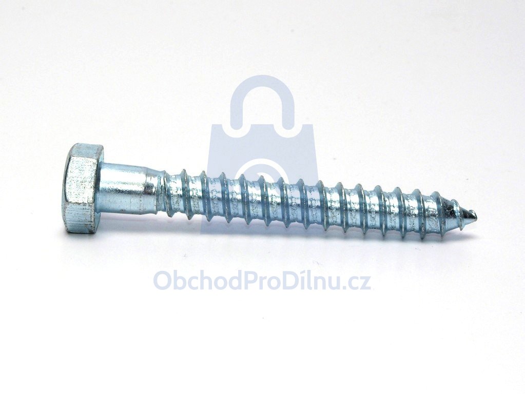 vruty se šestihrannou hlavou podstavcové, podstavcové vruty, DIN 571