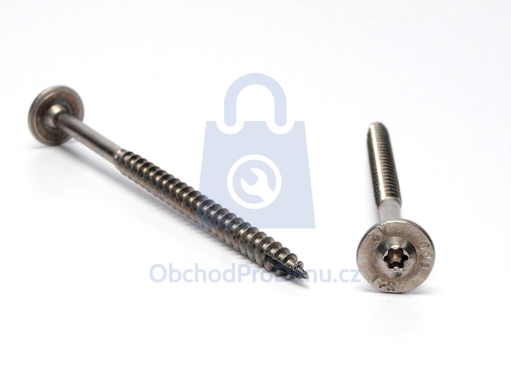 Vruty stavební nerez, konstrukční vruty, nerezové stavební vruty